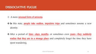 PSYCHOLOGICAL DISORDERS | PPT