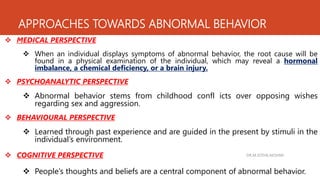 PSYCHOLOGICAL DISORDERS | PPT