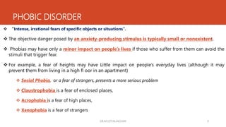 PSYCHOLOGICAL DISORDERS | PPT