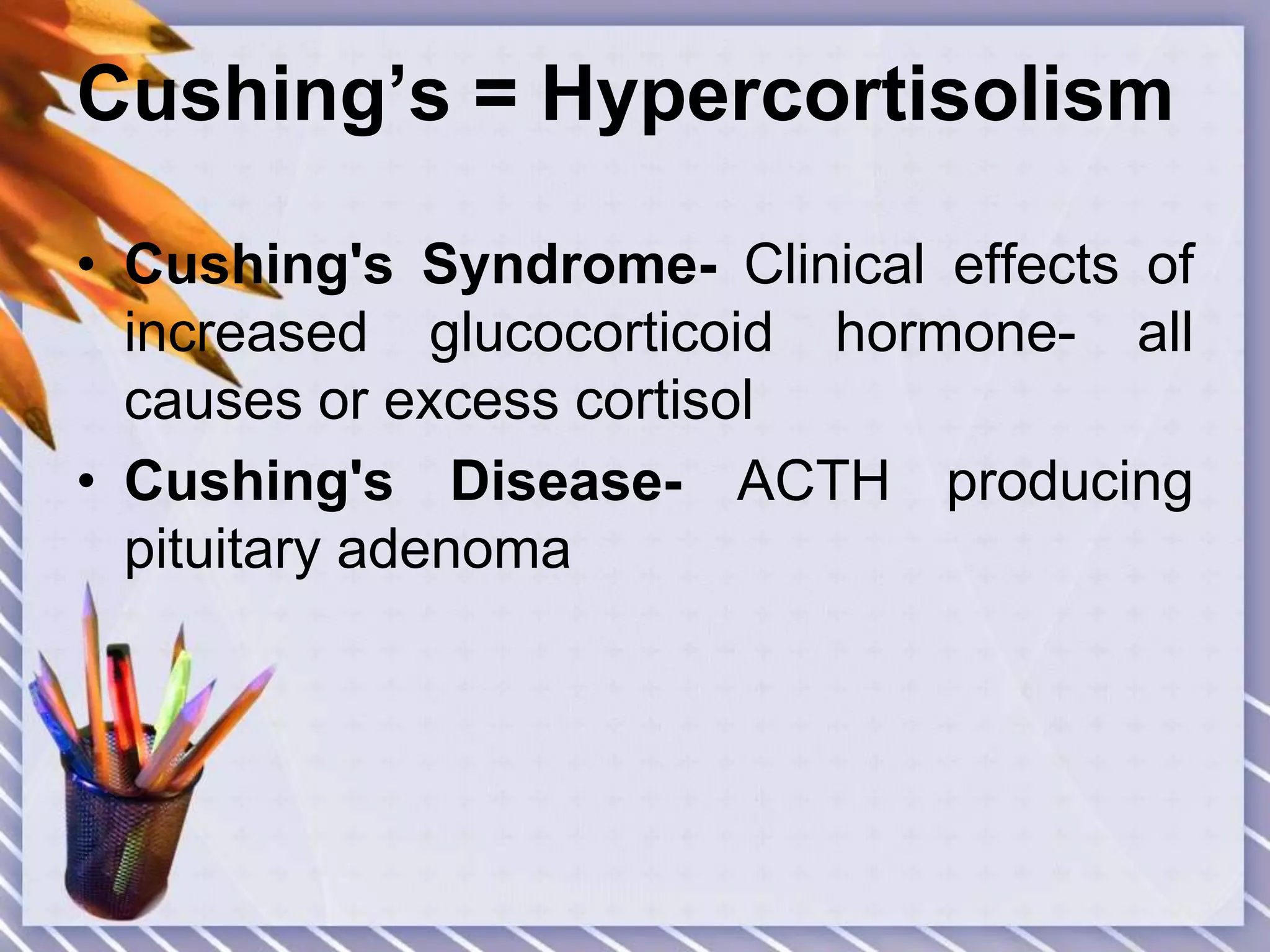 Cushing Syndrome | PPTX