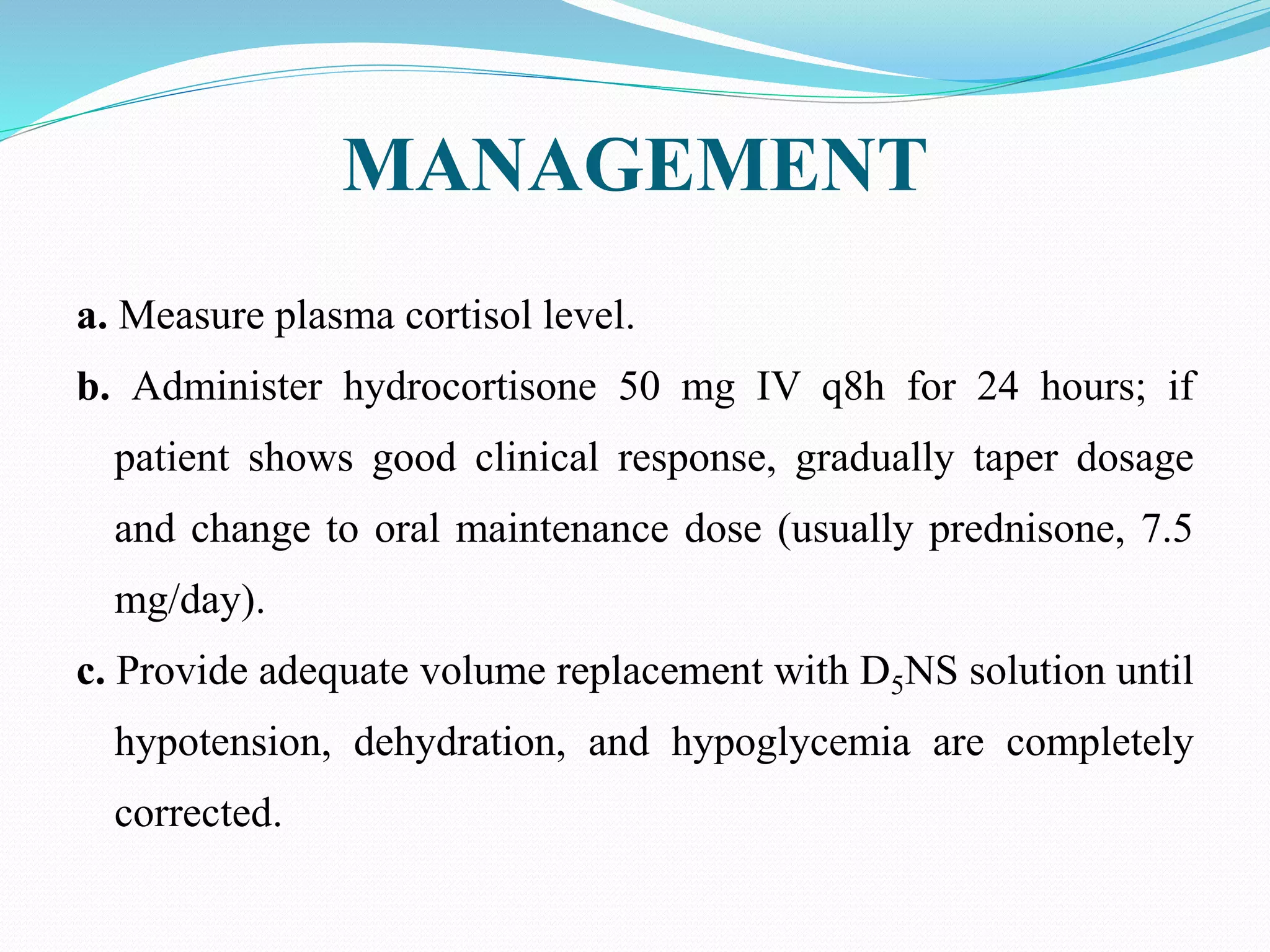 Disorders of adrenal gland | PPTX
