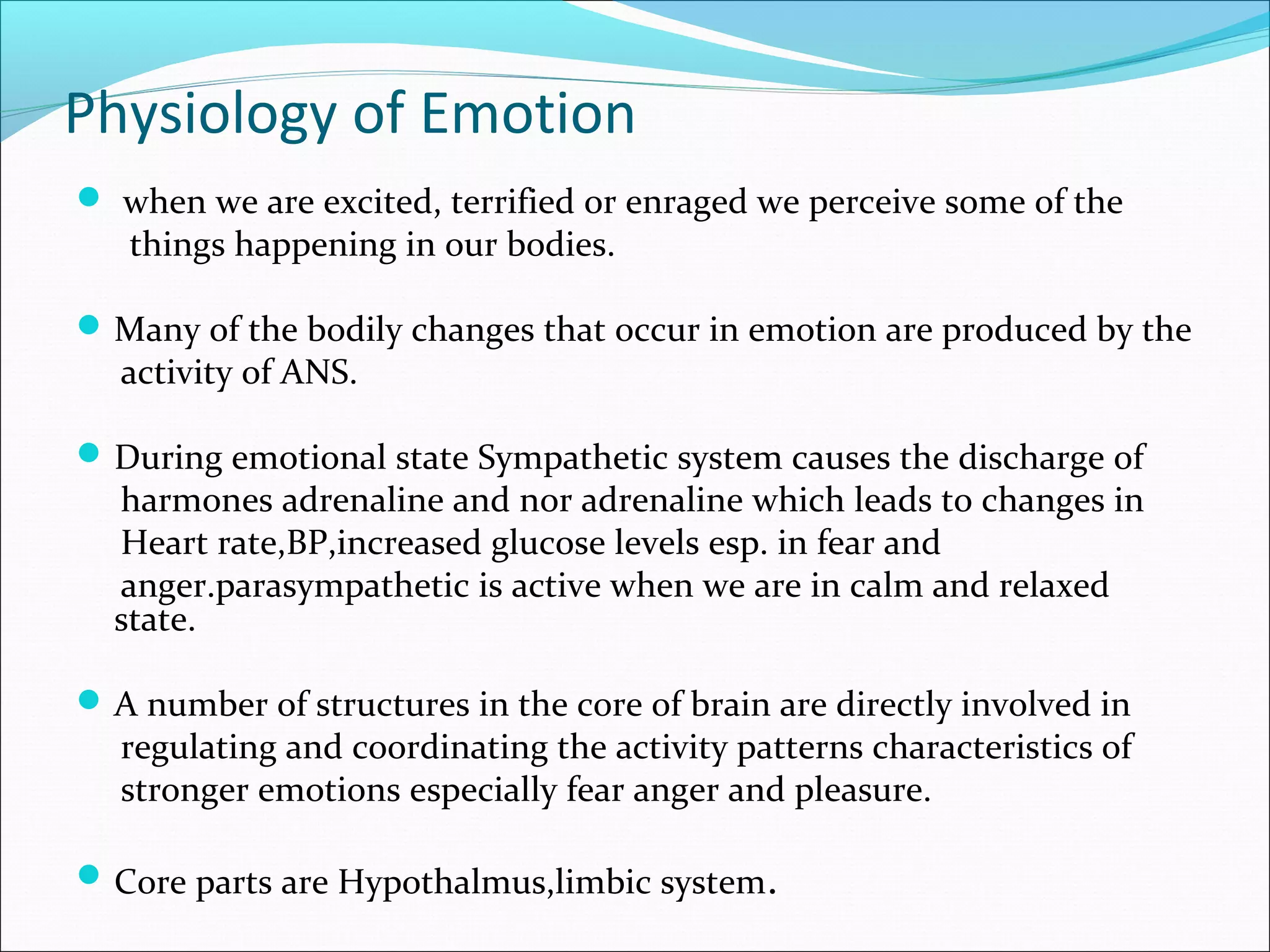 Disorders of affect and emotion | PPT