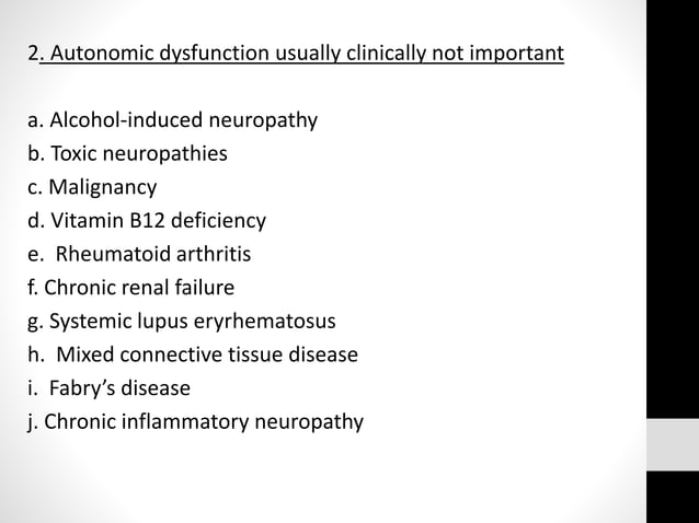 Disorders of autonomic nervous system | PPTX