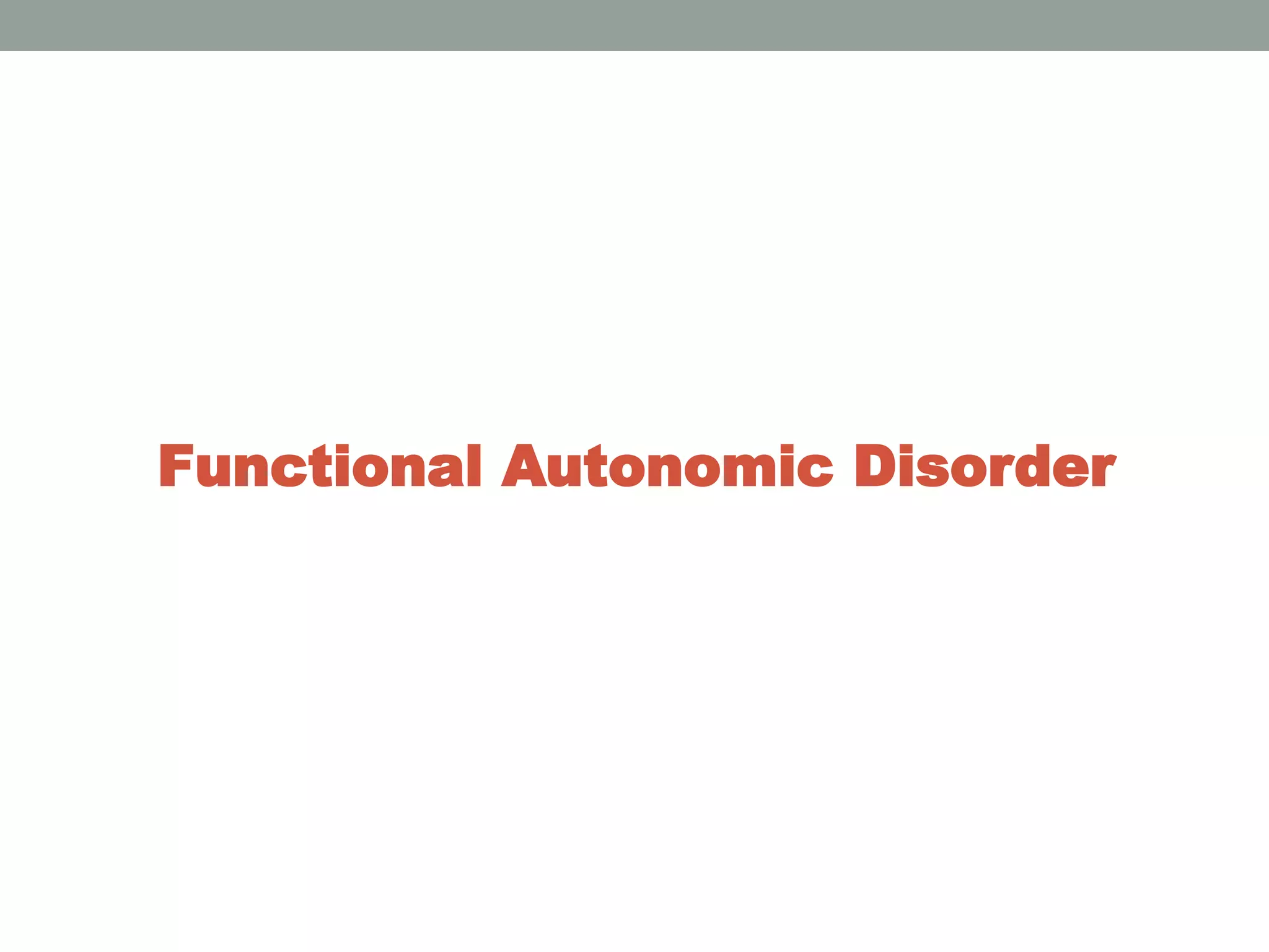 Disorders of autonomic nervous system neurologykota | PPT