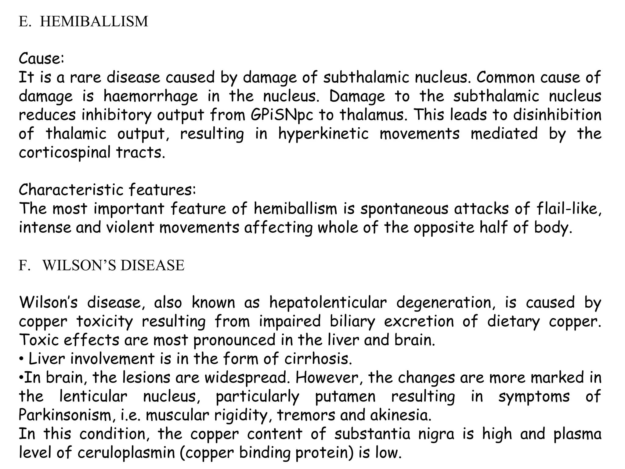 Disorders of basal ganglia | PPTX