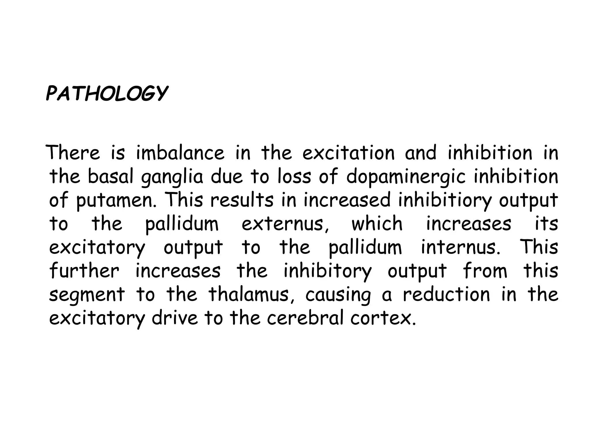 Disorders of basal ganglia | PPTX