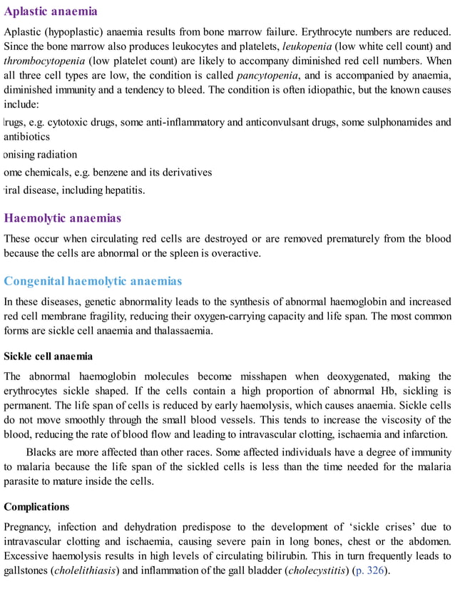 Disorders of blood.pdf | Blood Disorders | Diseases and Conditions