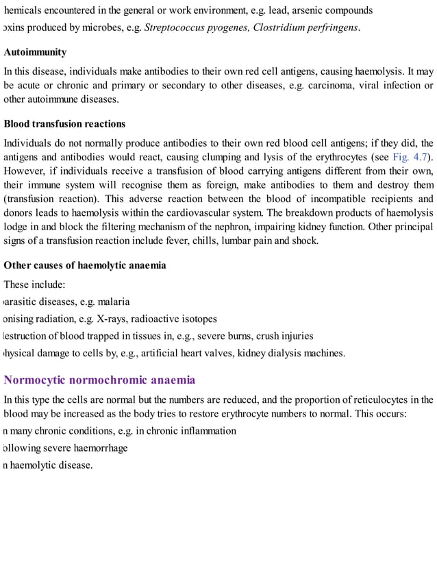 Disorders of blood.pdf | Blood Disorders | Diseases and Conditions