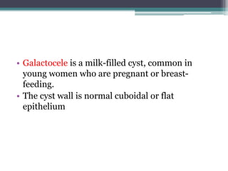 Disorders of breast | PPTX
