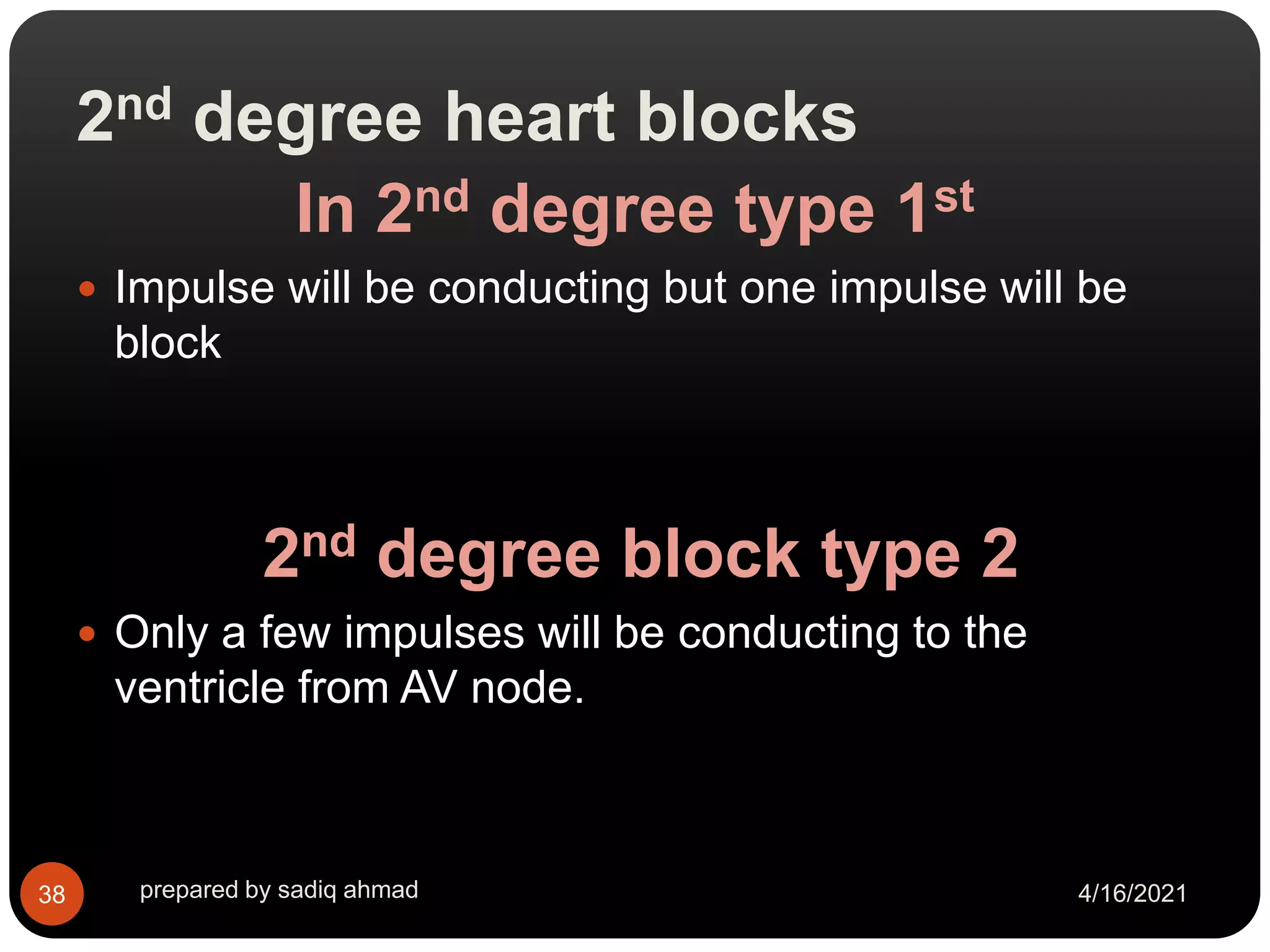 Disorders of cardiac conduction+heat blocks+pacemaker | PPT