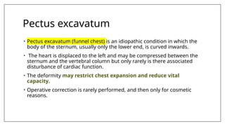 disorders of chest wall for physiotherapy students medicine | PPT