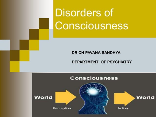 Disorders of consciousness | PPTX