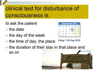 Disorders of consciousness | PPTX