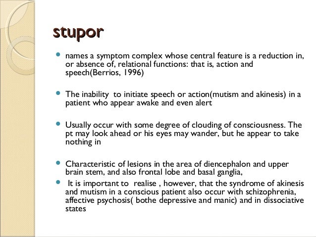 Disorders of consciousness and experience of self dr ali