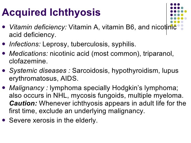 Ichthyoses and Ichthyosiform disorders