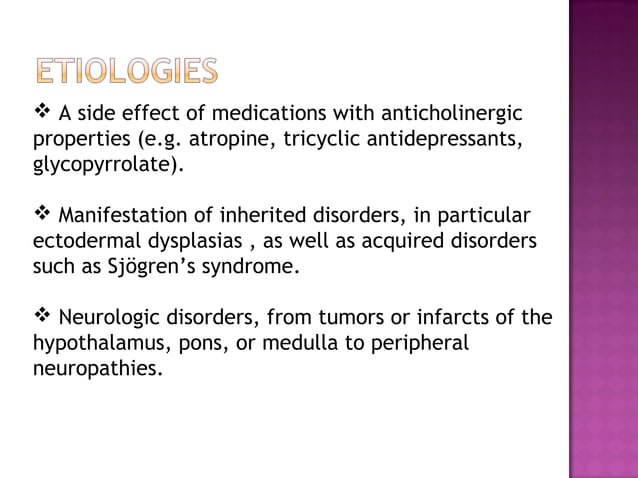 Disorders of Eccrine and Apocrine Sweat Glands | PPT