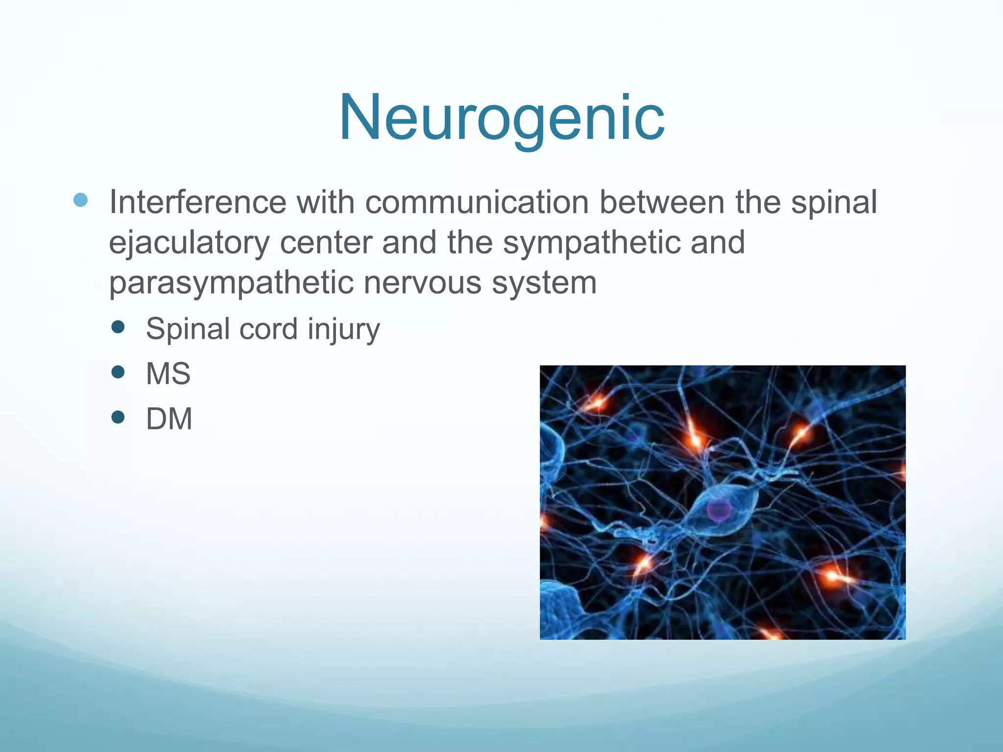 Disorders of Ejaculation | PPTX