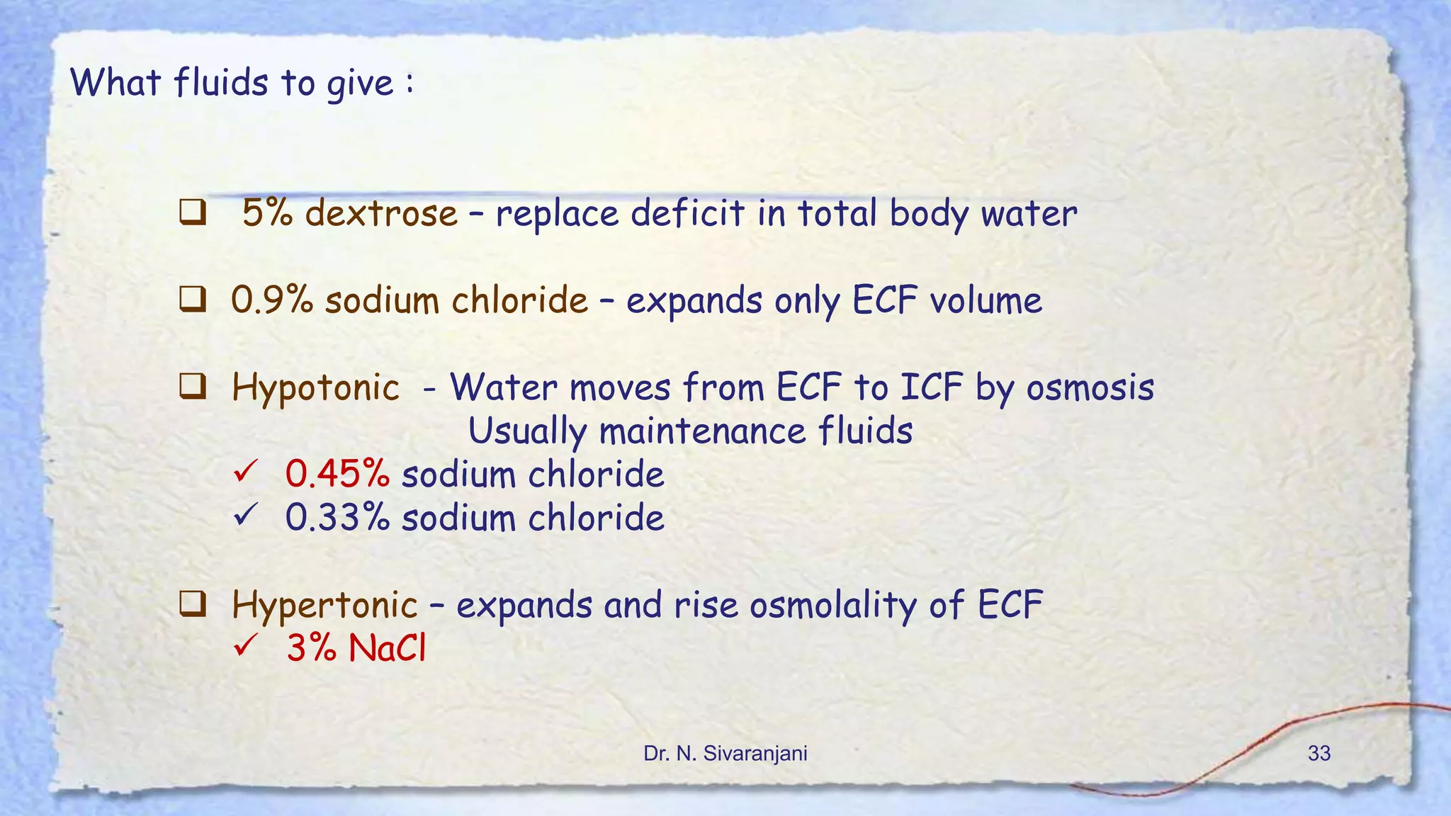 Disorders of electrolyte balance | PPSX
