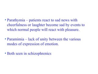 Disorders of emotion | PDF