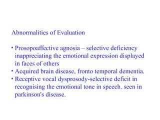 Disorders of emotion | PDF