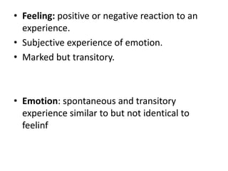 Disorders of Emotion | PPTX