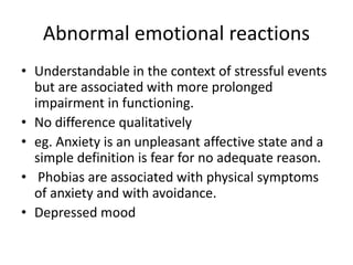 Disorders of Emotion | PPTX