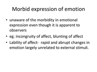 Disorders of Emotion | PPTX