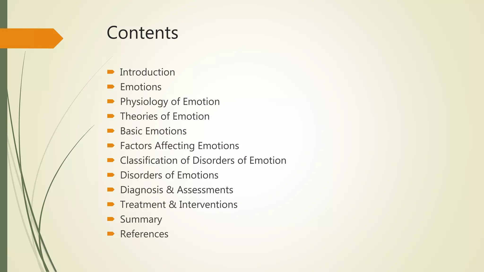 Disorders of Emotions | PPTX