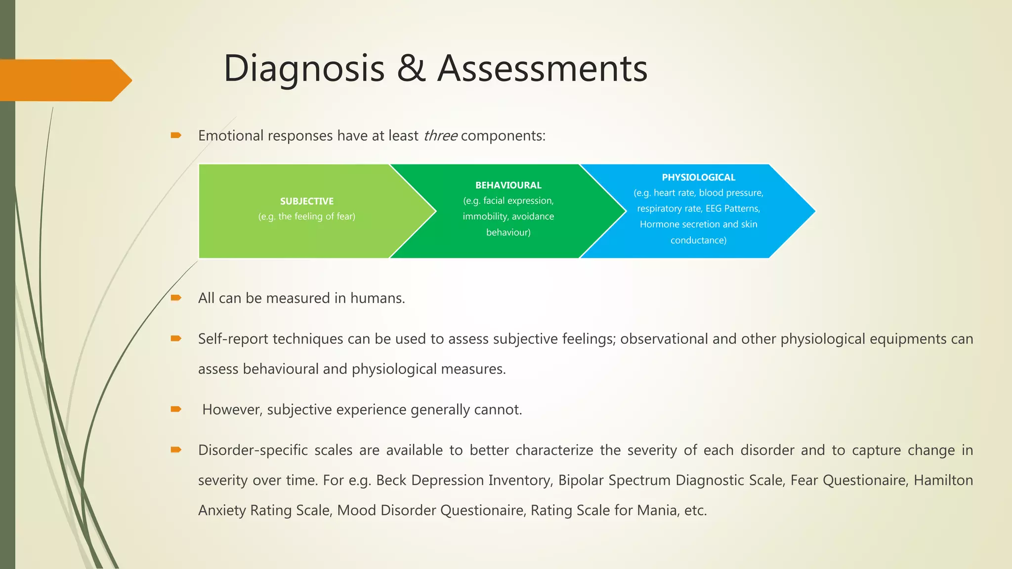 Disorders of Emotions | PPTX
