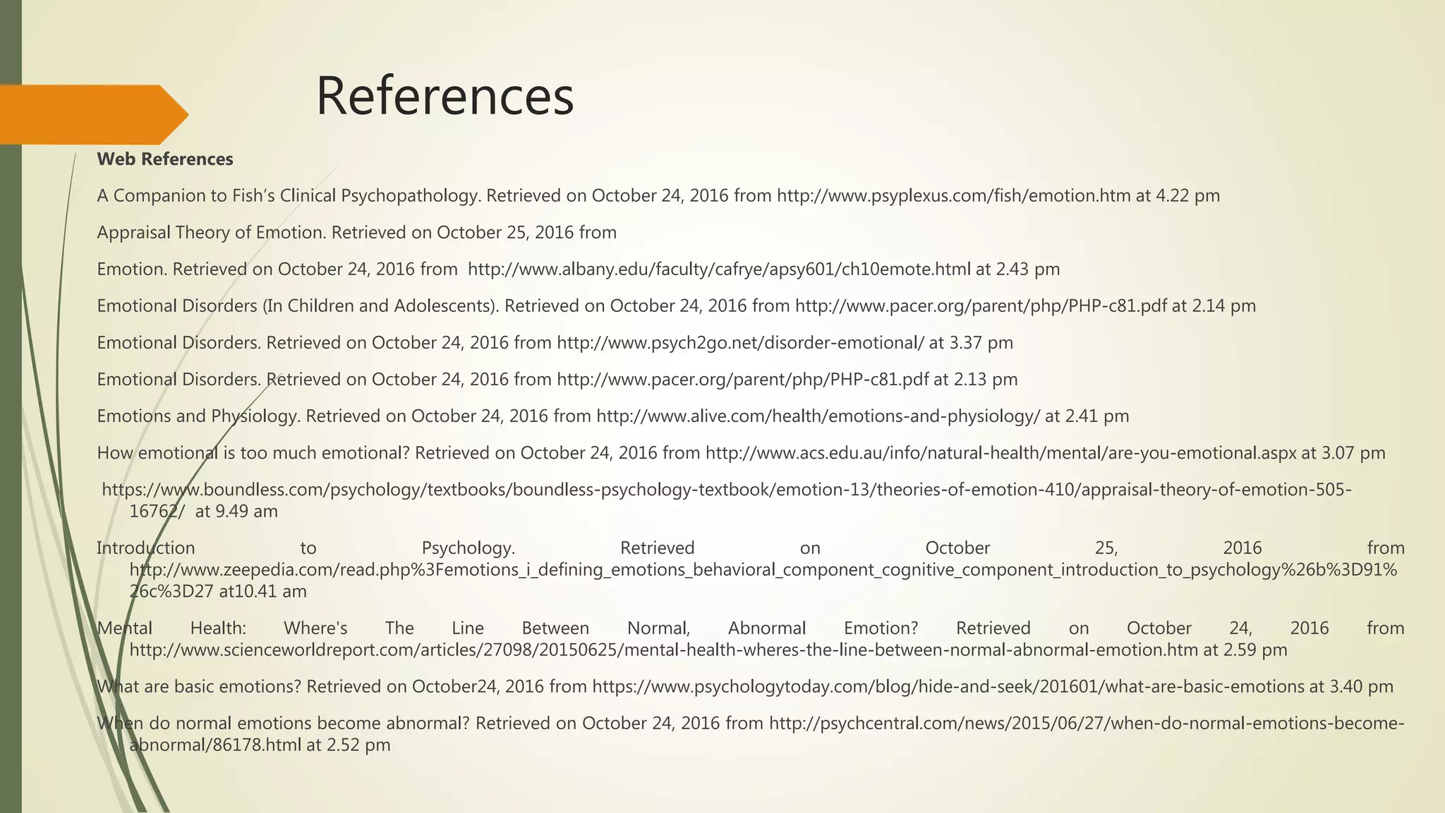 Disorders of Emotions | PPTX