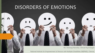 Disorders of Emotions | PPTX