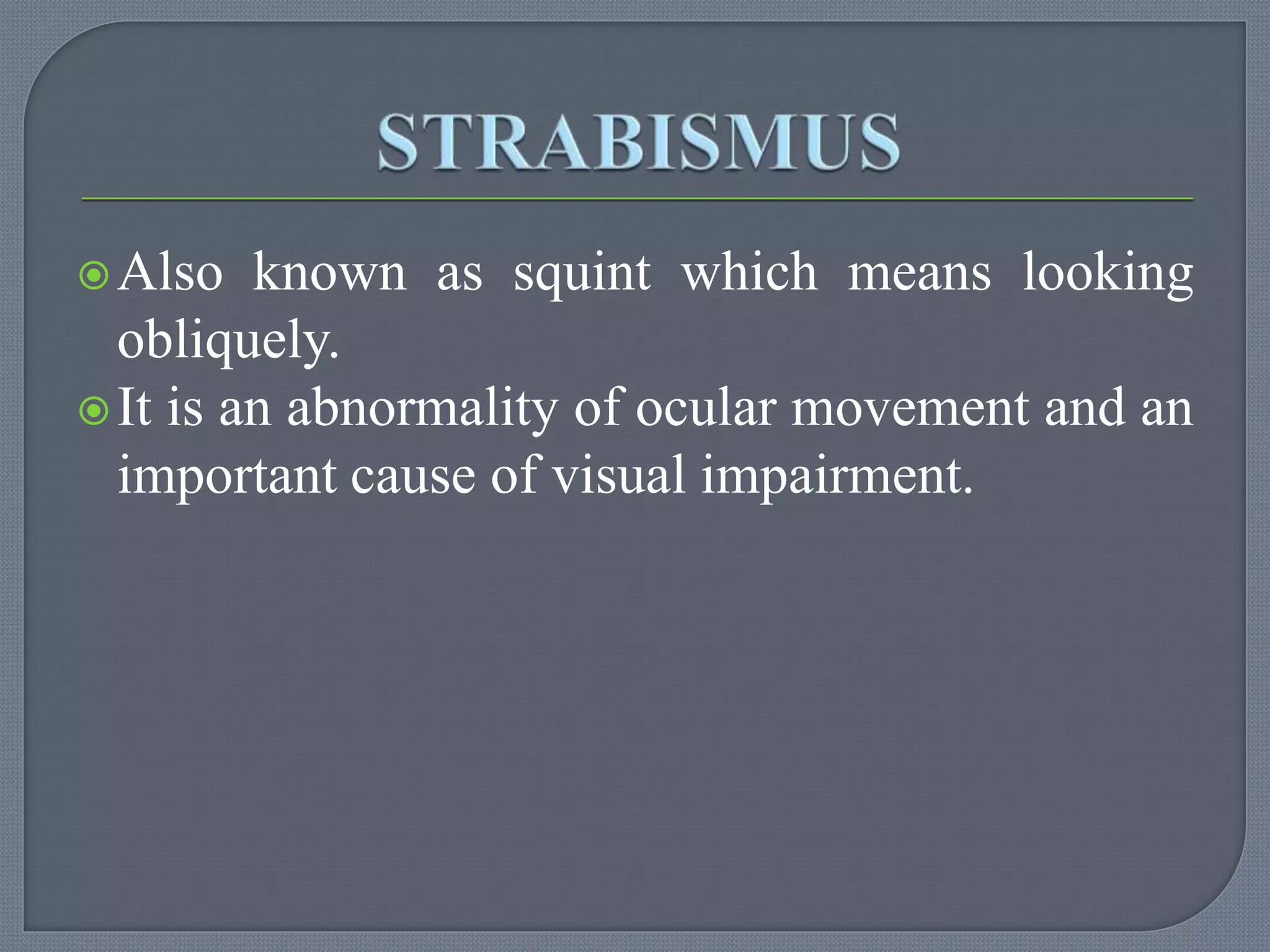 Disorders of eye | PPTX