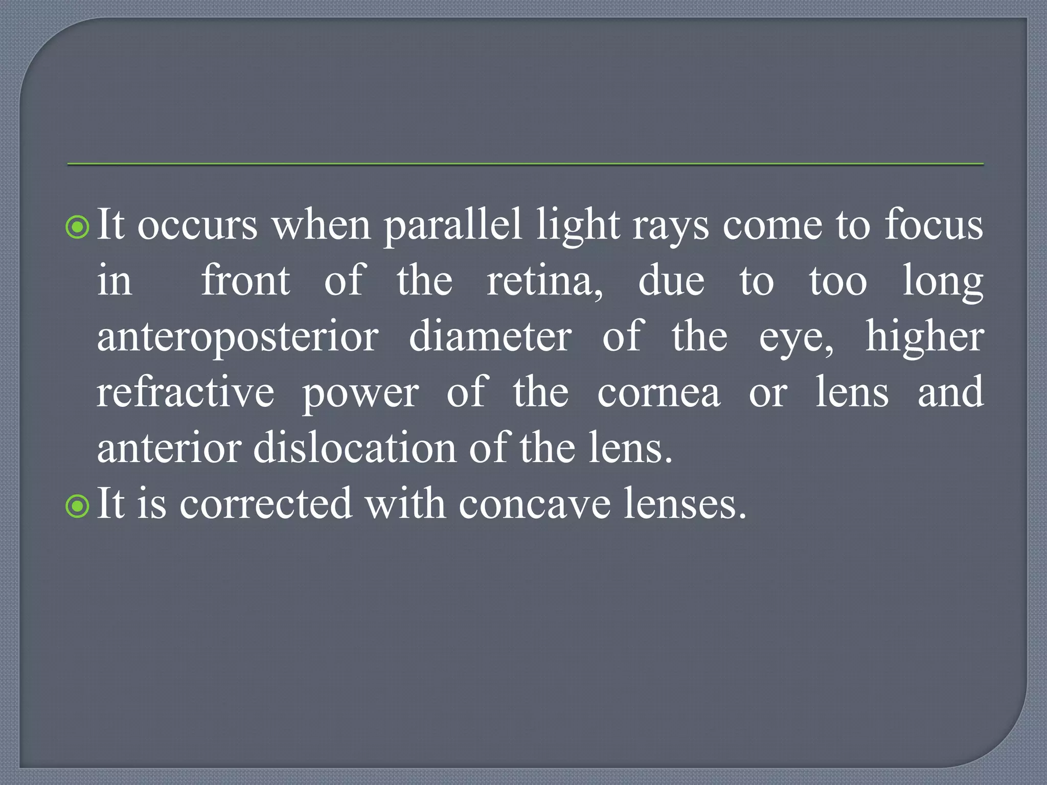Disorders of eye | PPTX