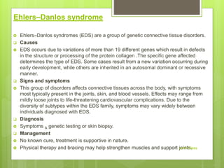 Disorders of feet-Bunion,Marfan Syndrome,Ehlers–Danlos syndrome,Corn ...