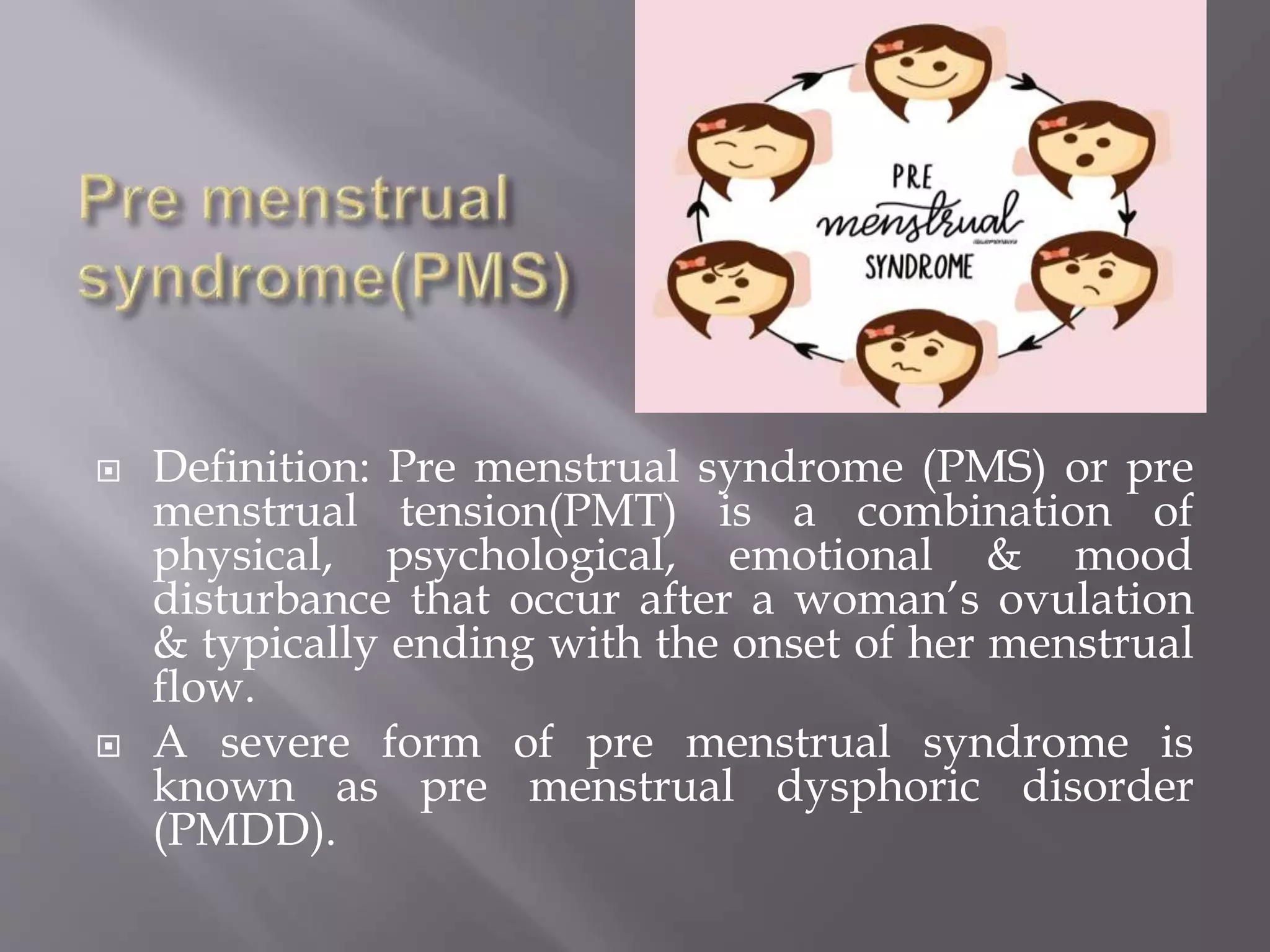 Disorders of female reproductive system | PPTX