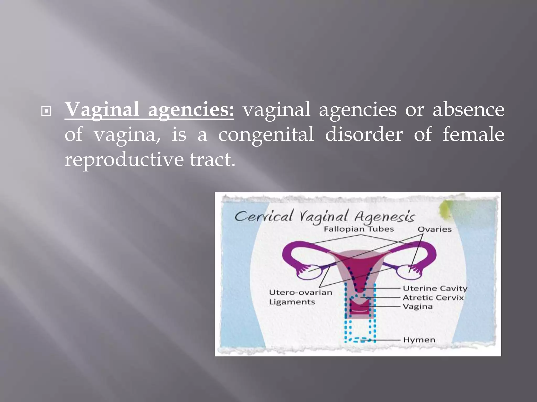 Disorders of female reproductive system | PPTX