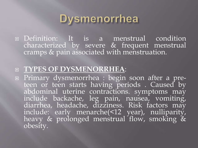 Disorders of female reproductive system | PPTX | Pregnancy ...