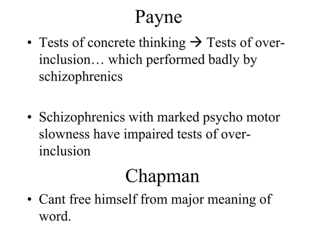Disorders of form of thought | PPT