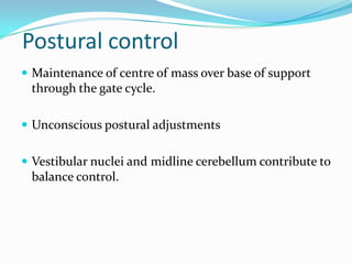 Disorders of gait and station | PPT