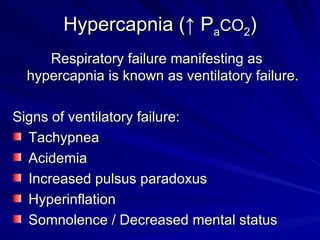 Disorders Of Gas Exchange | PPT