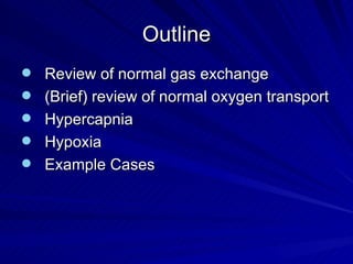 Disorders Of Gas Exchange | PPT