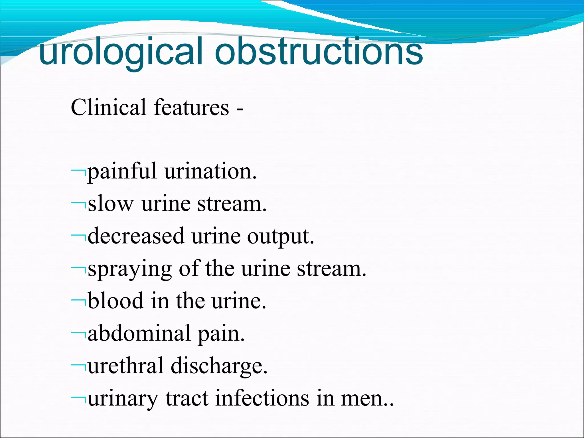 Disorders of genitourinary | PPTX