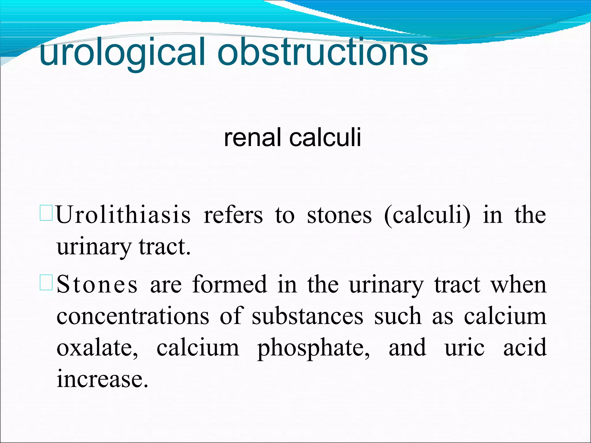 Disorders of genitourinary | PPTX