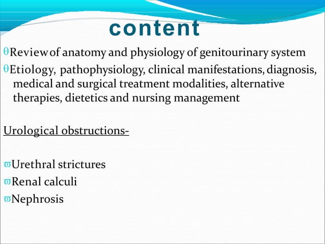 Disorders of genitourinary | PPTX | Sexual Conditions | Sexual Health