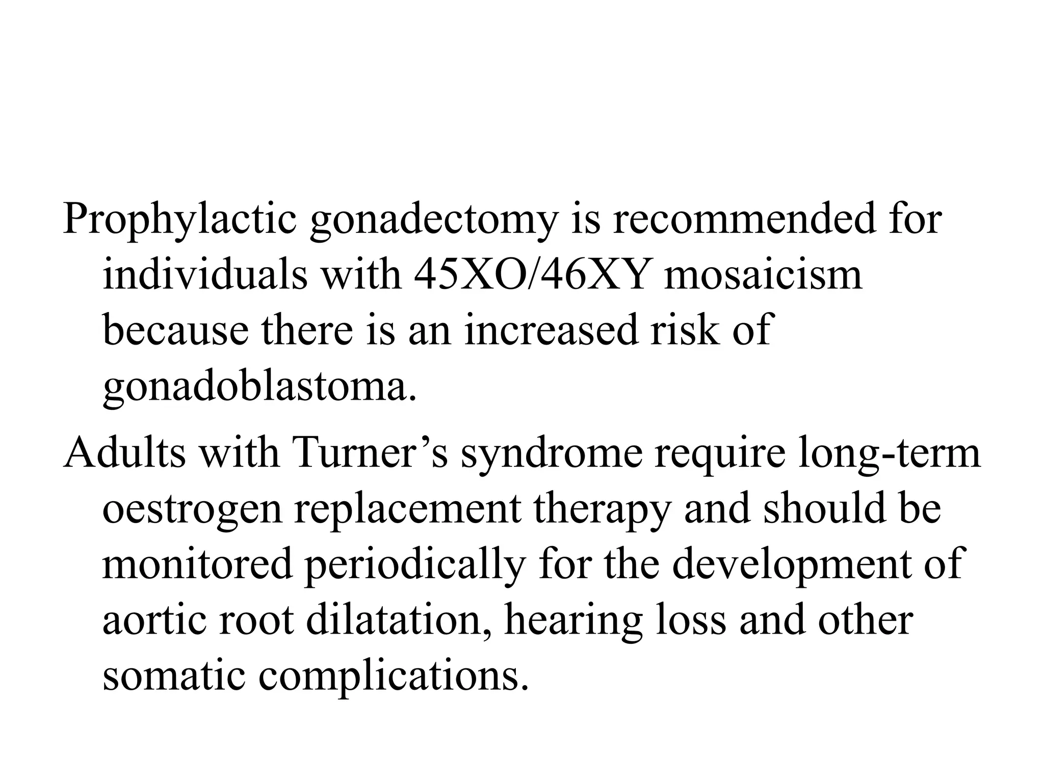 Disorders of gonads | PPT