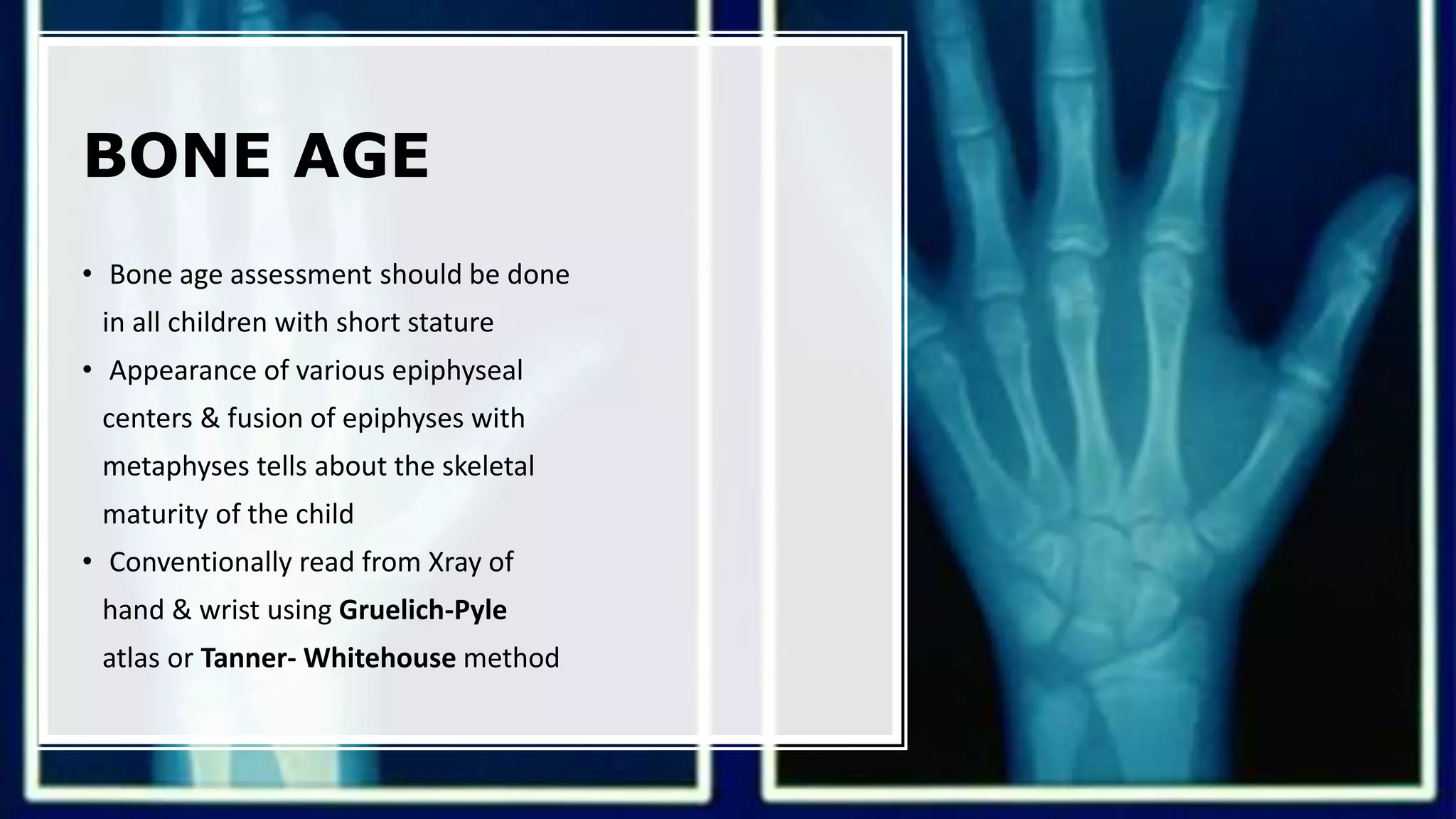 Disorders of growth | PPTX