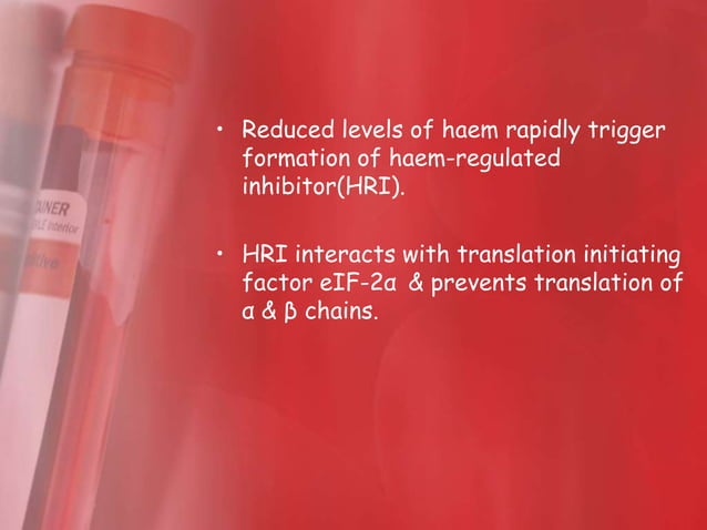 Disorders of haem synthesis | PPTX