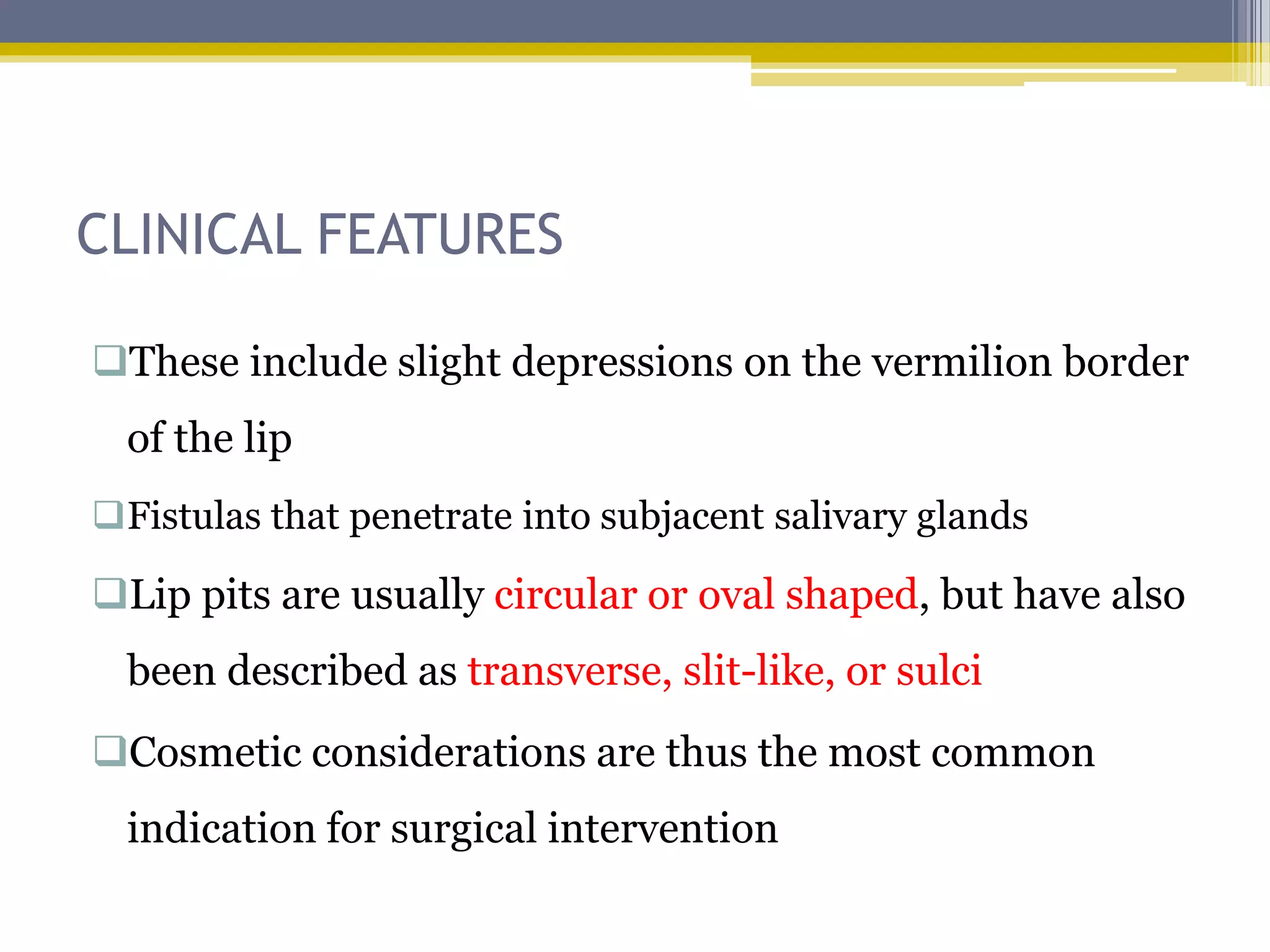 Disorders of lip | PPTX