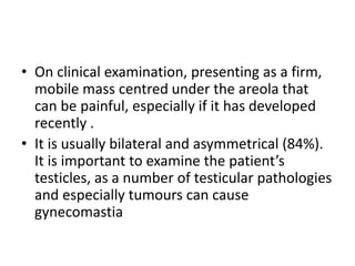 Disorders of male breast | PPTX