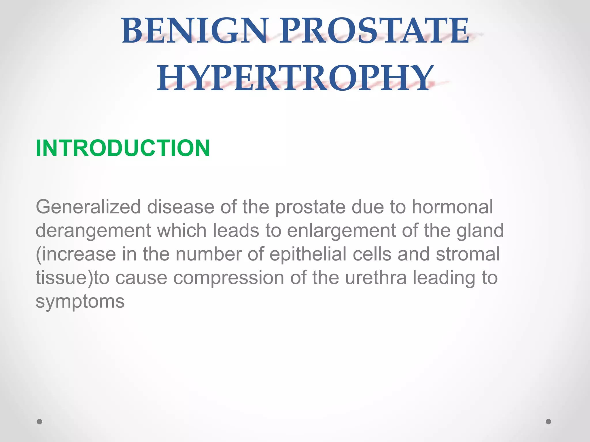 Disorders of male reproductive system | PPTX